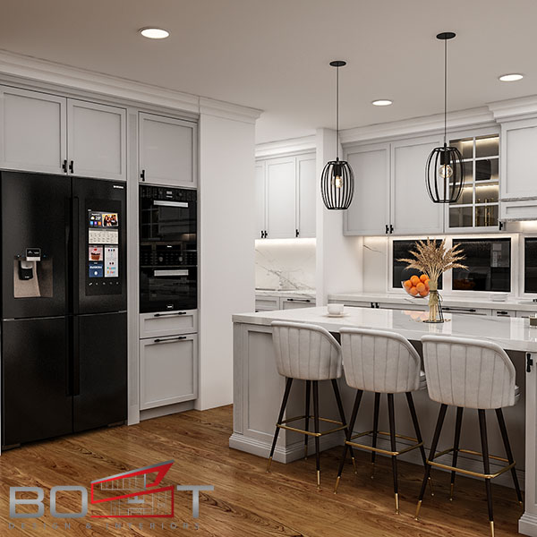 TURRAMURRA KITCHEN 😍 light gray shaker style in Sydney